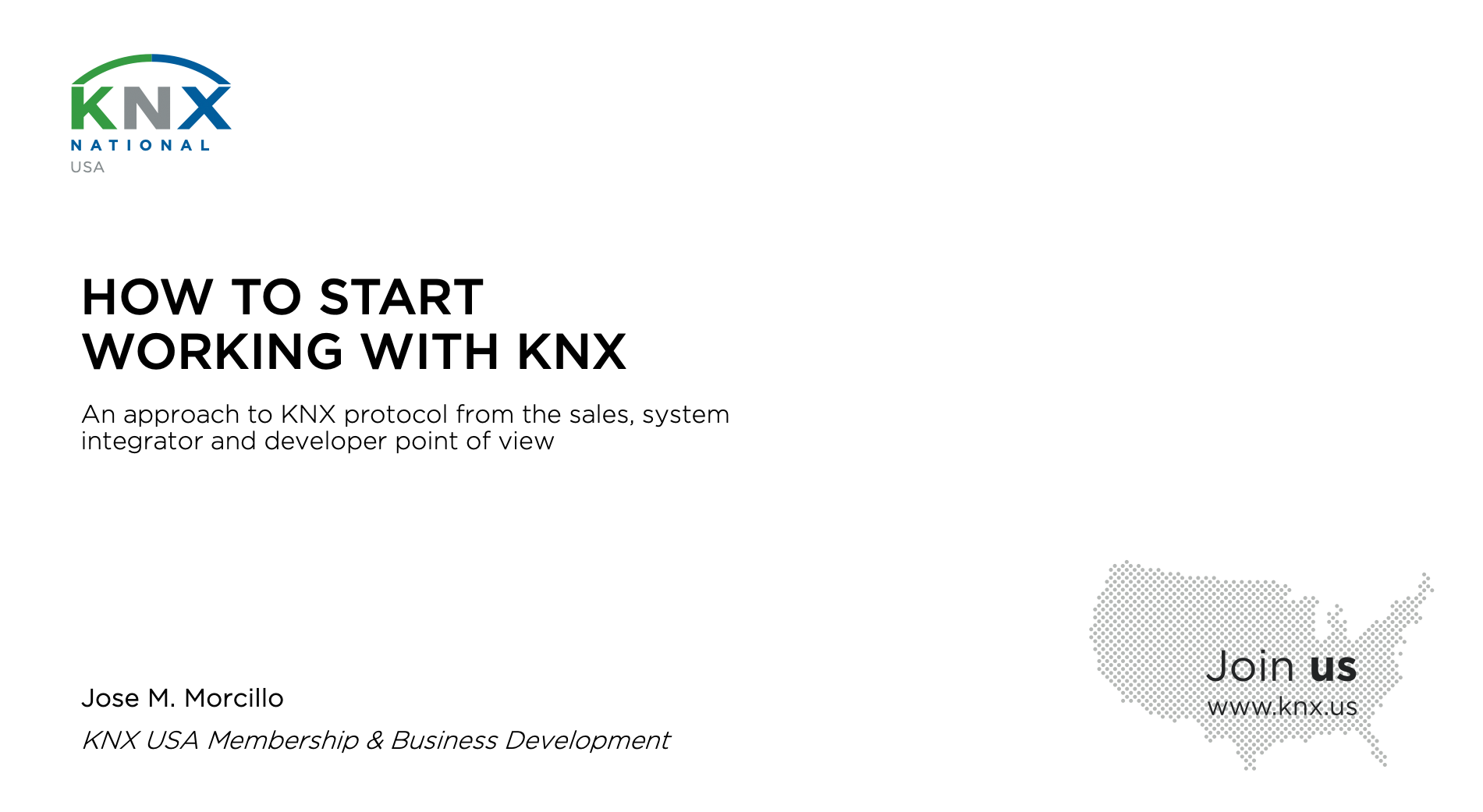 KNX Training - KNX in USA